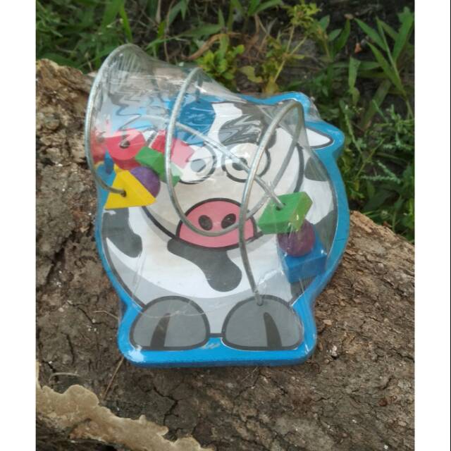 Jual Wiregame tema sapi | Permainan motorik halus Mainan edukasi anak ...