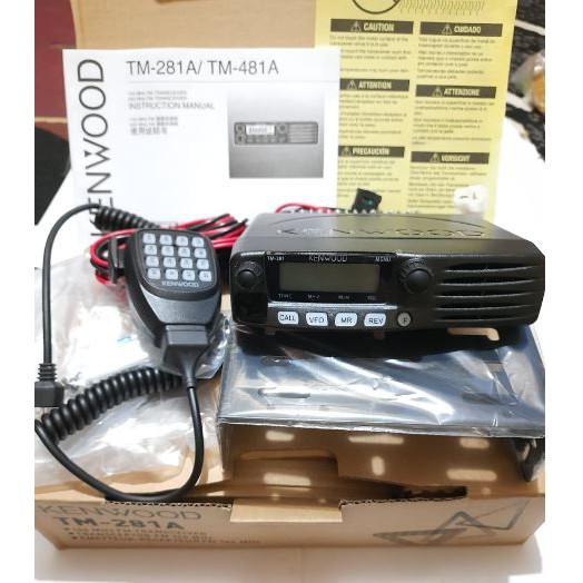 Jual RADIO RIG KENWOOD TM281A VHF RADIO RIG KENWOOD TM 281 VHF TM 281A VHF MURAH | Shopee Indonesia