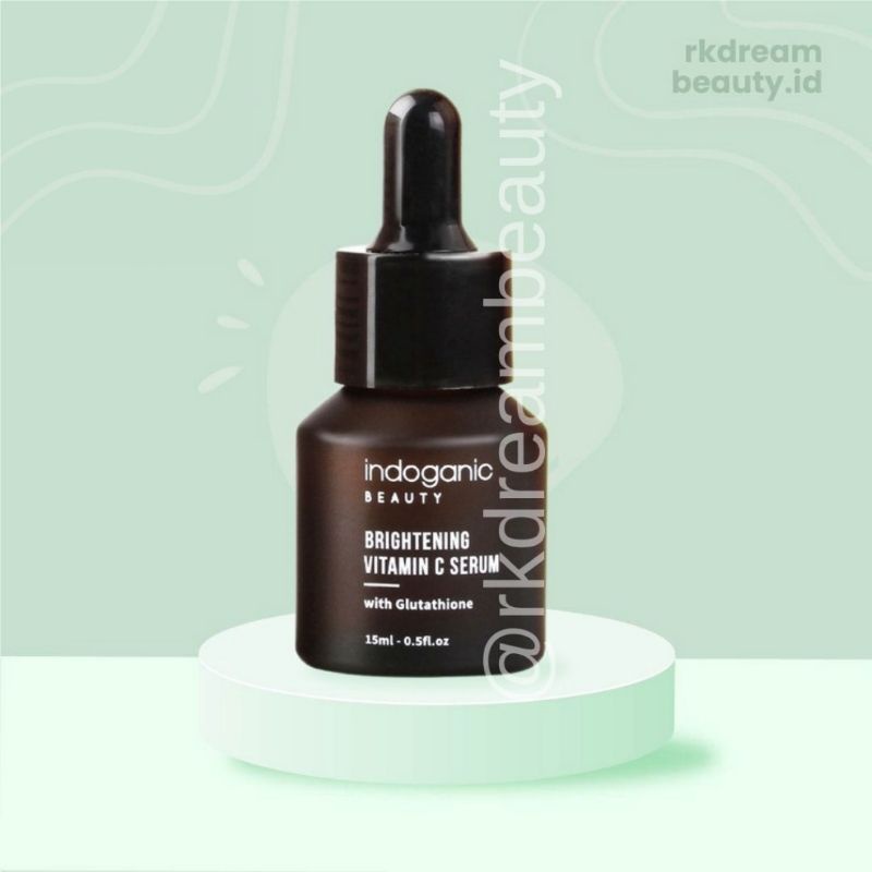 Jual INDOGANIC Beauty Brightening Vitamin C Serum with Glutathione ...