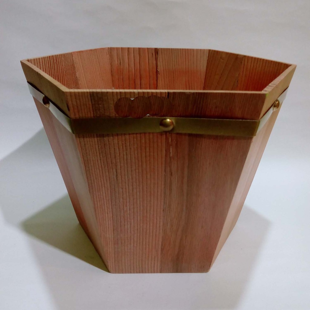 Jual Cover Pot segi enam 20 Kayu Pinus | Shopee Indonesia