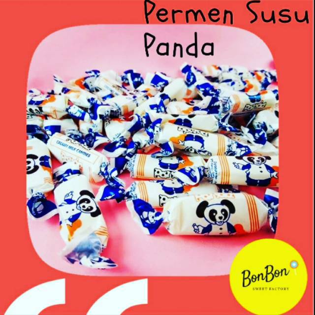 Jual Panda Milk Candy / Permen Susu Panda 1 Pack (100 Pcs) | Shopee ...