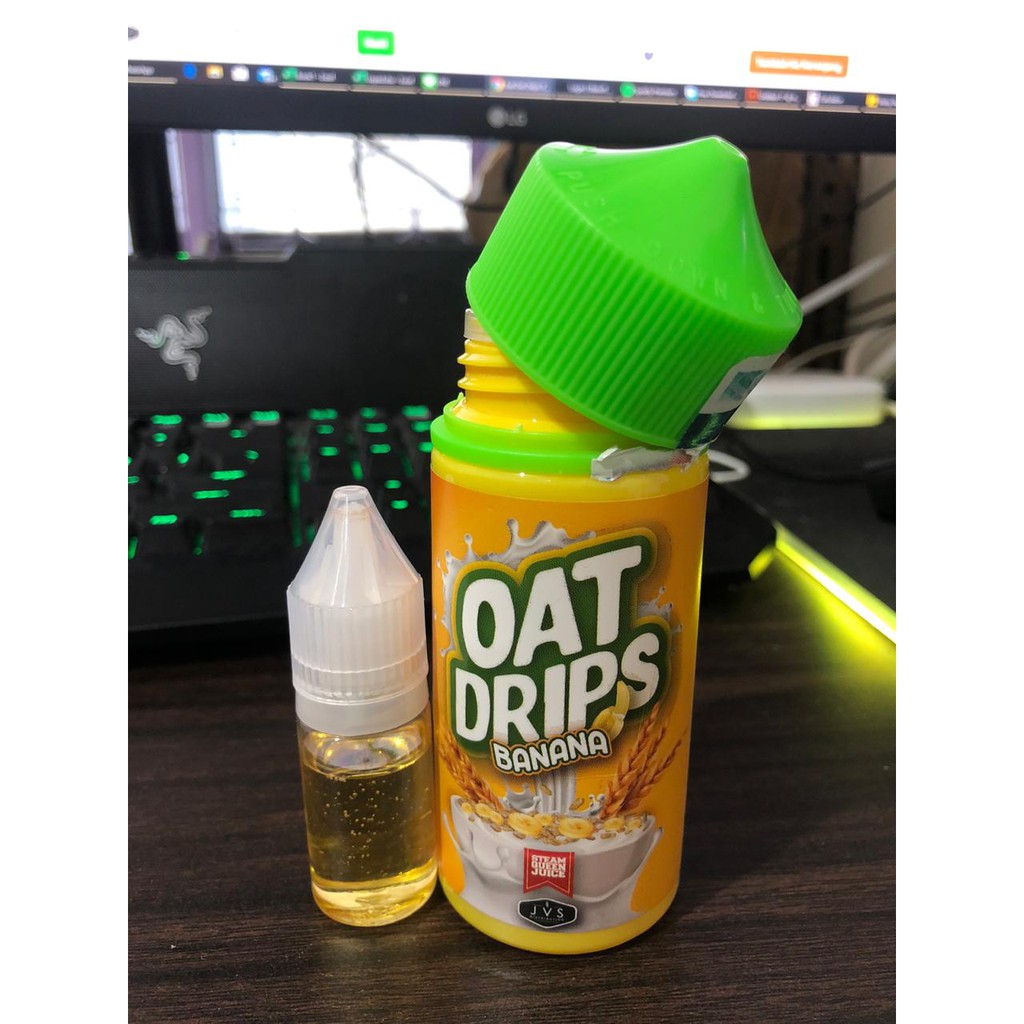 Jual Liquid Oatdrip oat drip drips v3 cukai 3mg ecer 10 ml liquid ...