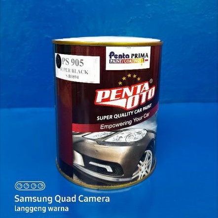 Jual Cat PU Penta Oto Hitam PS 905 Super Black | Shopee Indonesia