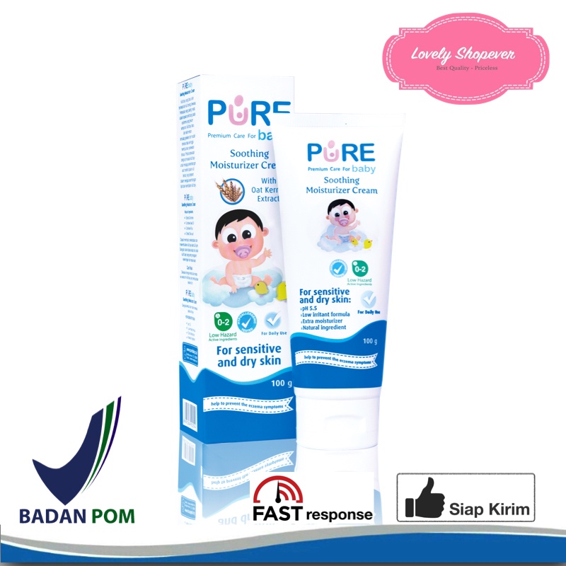 Jual PUREBABY PURE BABY PUREBB BB SOOTHING MOISTURIZING MOIST CREAM ...