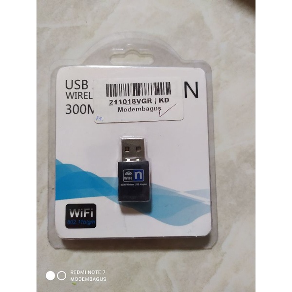 Jual USB Wireless Receiver Adapter 300Mbps-Realtek - Penerima Sinyal ...