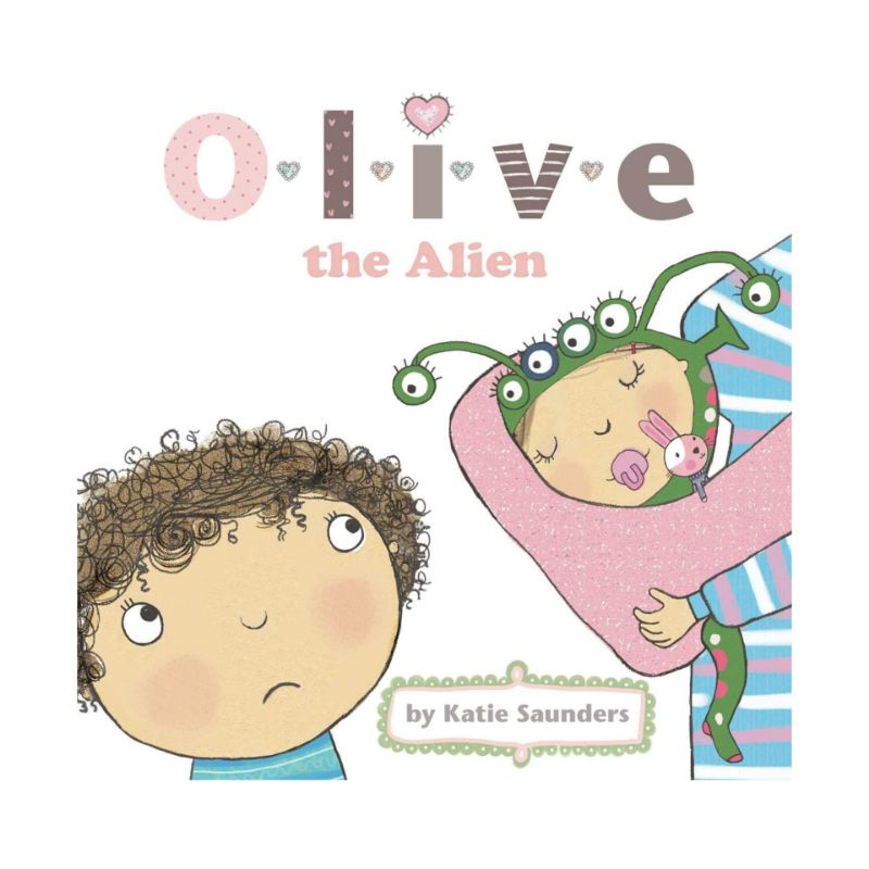 Jual Buku Anak Import BBW Olive The Alien Story Book Hard Cover ...