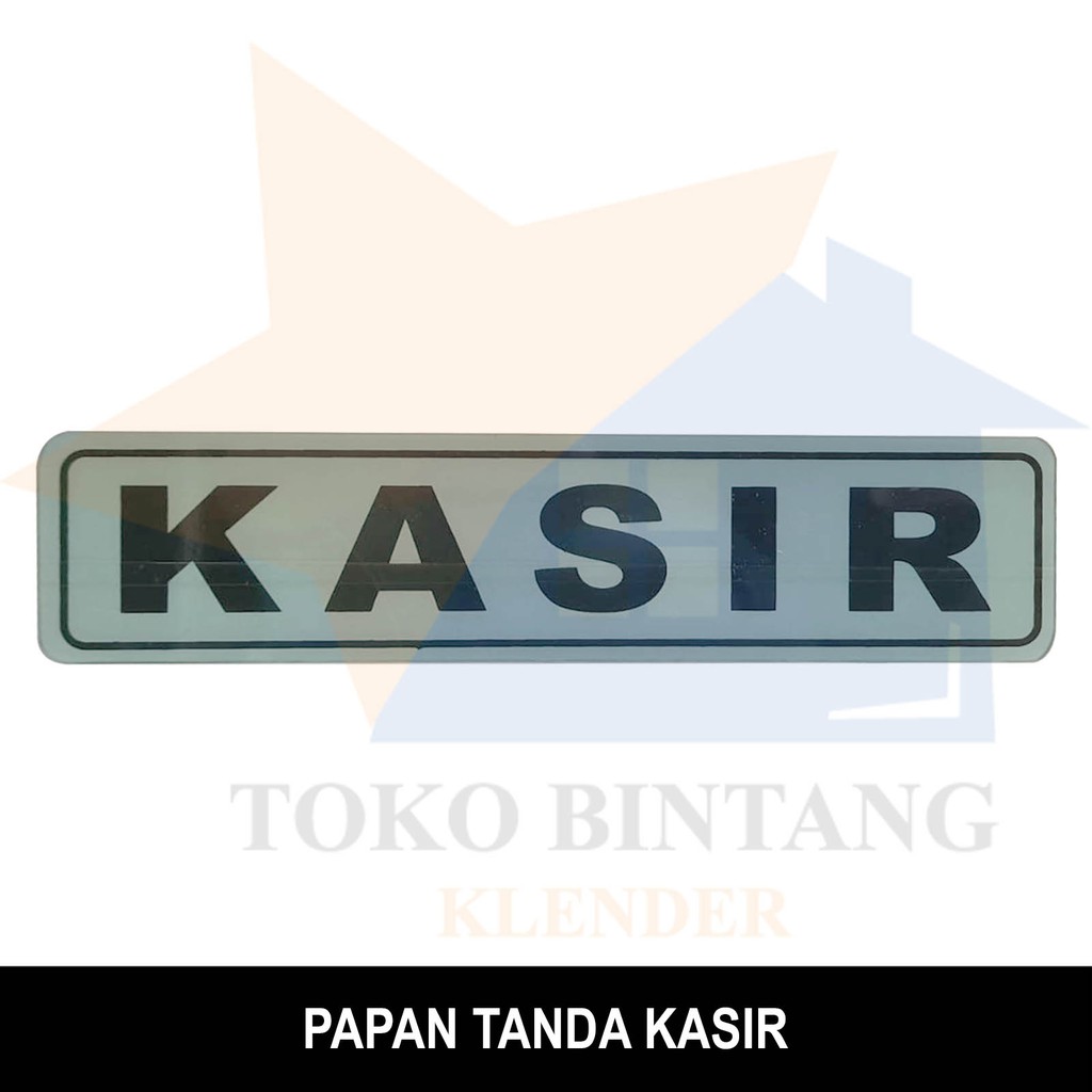 Jual Papan Tanda Kasir (pcs) | Shopee Indonesia