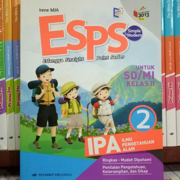 Jual BUKU ESPS IPA SD/MI KELAS 1 2 3 4 5 6 Penerbit Erlangga Kurikulum 2013 EDISI REVISI - Irene ...