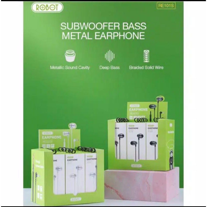 Jual ROBOT HEADSET RE101S HANDSFREE ROBOT ORIGINAL | Shopee Indonesia