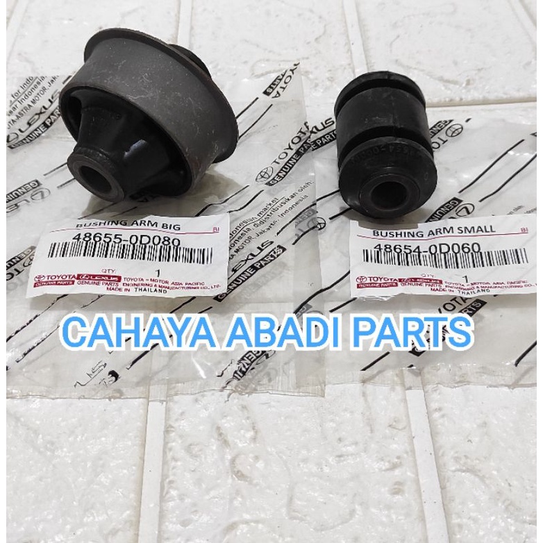 Jual BUSHING ARM DEPAN BESAR KECIL VIOS GEN 1 ORIGINAL 1 SET 2 PCS ...