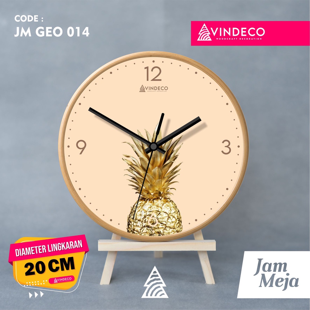 Jual JM 20 / JAM DUDUK / JAM MEJA / JAM UNIK / JAM KAYU / VINDECO ...
