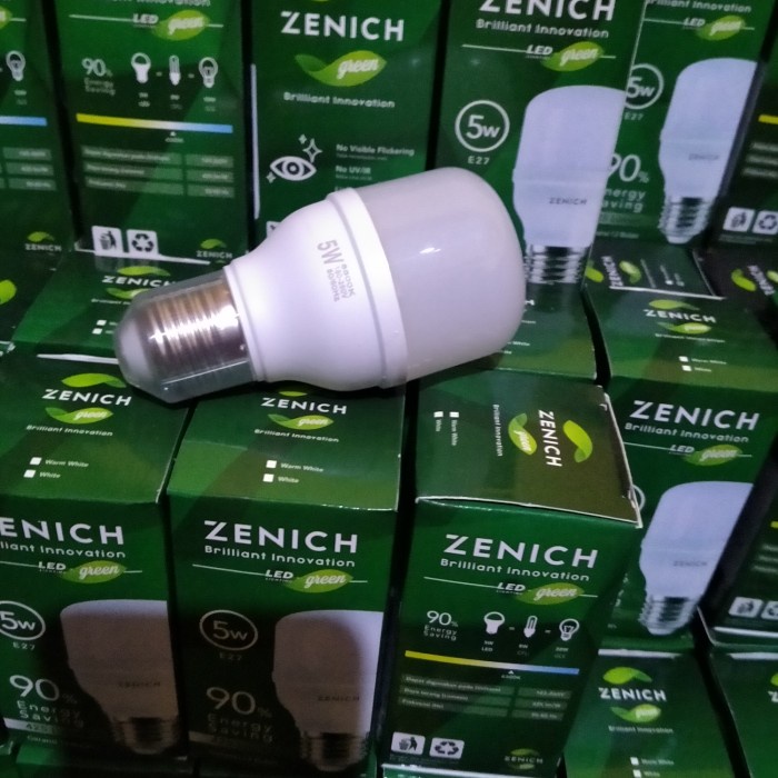 Jual ZENICH LAMPU LED KAPSUL 5W ZENICH GREEN MURAH TERANG ISTIMEWA ...