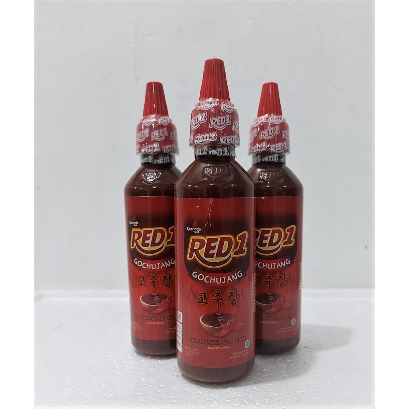 Jual RED 1 SAUS GOCHUJANG/Gochujang Saus RED 1 Botol 300ml | Shopee ...