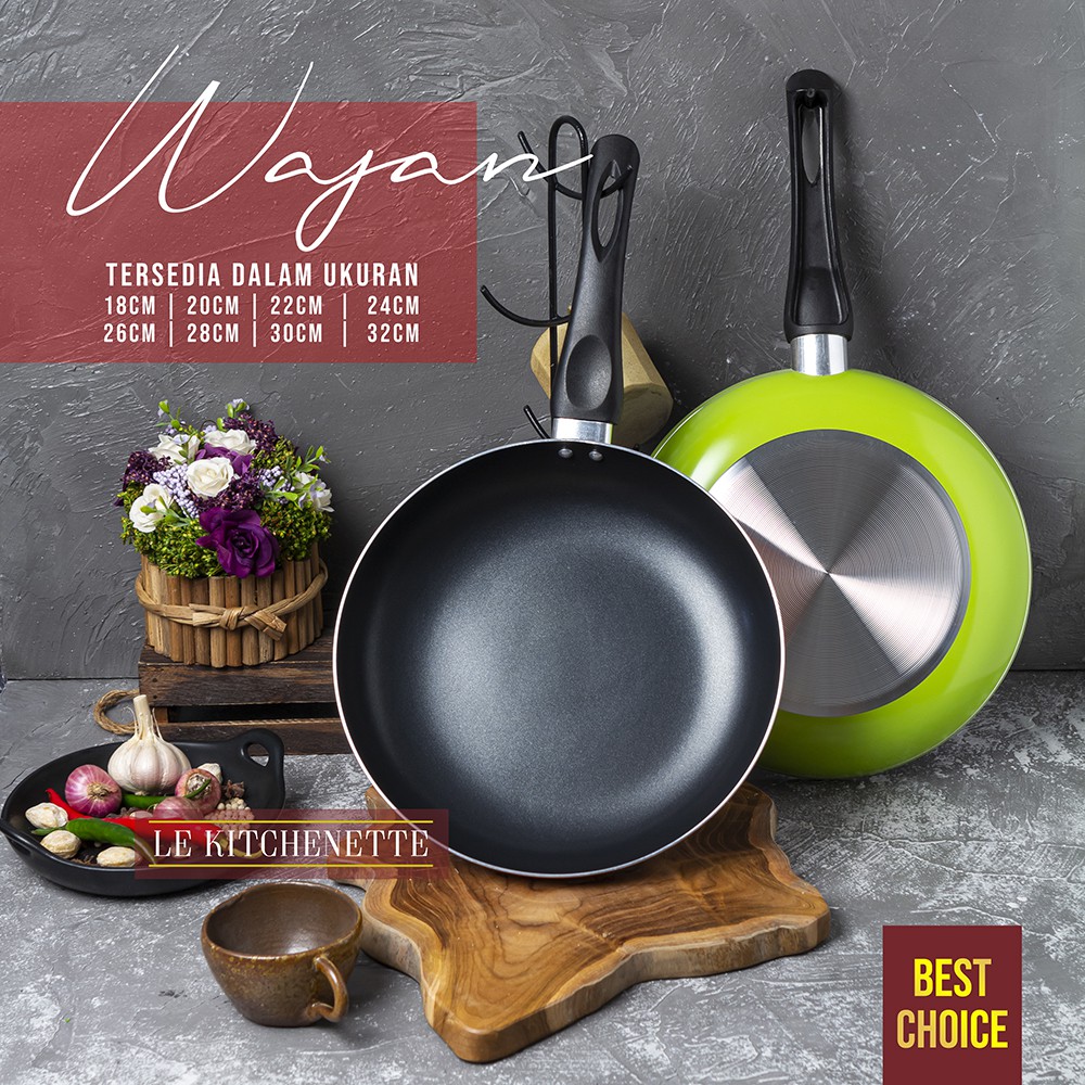 Jual Wajan Teflon Fry Pan Anti Lengket | Shopee Indonesia