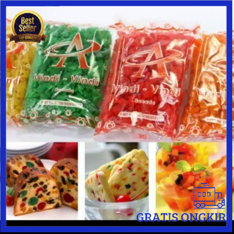 Jual SUKADE VINDI VINDI,MERAH,KUNING,ORANGE,HIJAU | Shopee Indonesia