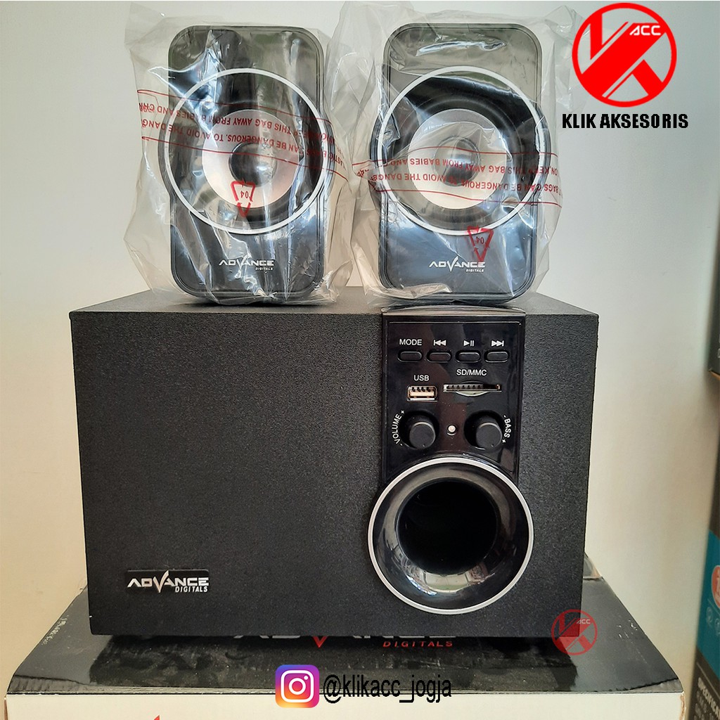 Jual Speaker aktif Advance M180BT - Multimedia Speaker ADVANCE M180 BT ...
