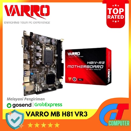 Jual Mainboard / Motherboard VARRO MB H81 VR3 DDR3 Intel Socket 775 ...