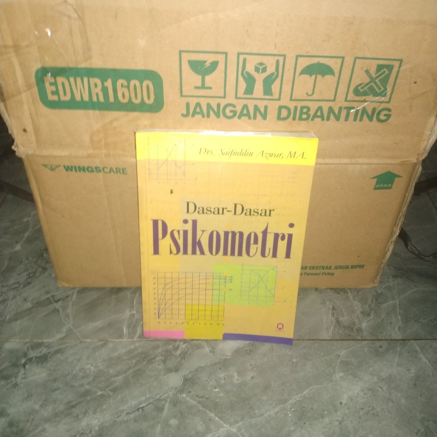 Jual DASAR DASAR PSIKOMETRI - DRS SAIFUDDIN AZWAR MA | Shopee Indonesia
