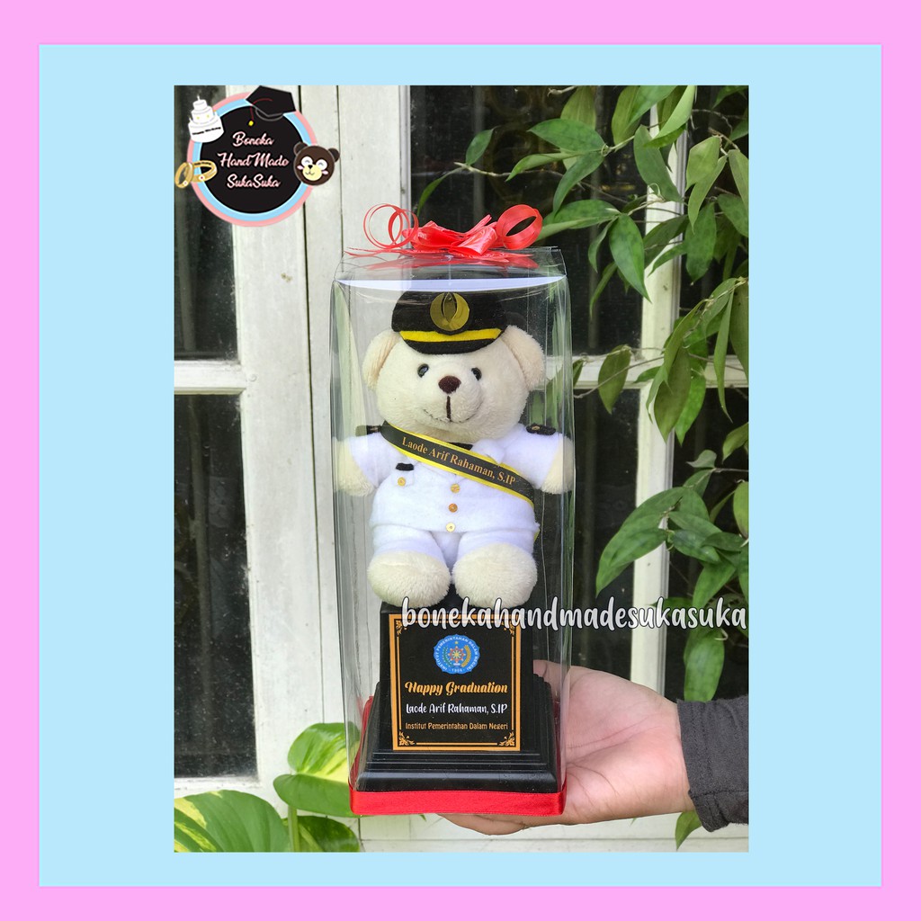 Jual BONEKA PELAUT TNI PERSIT PERAWAT WISUDA TINGGI 26CM MIKA EKSKLUSIF ...