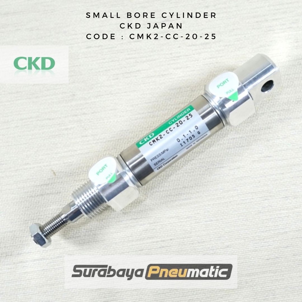 Jual CKD Japan - Small Bore Cylinder - CMK2-CC-20-25 - Pneumatic ...