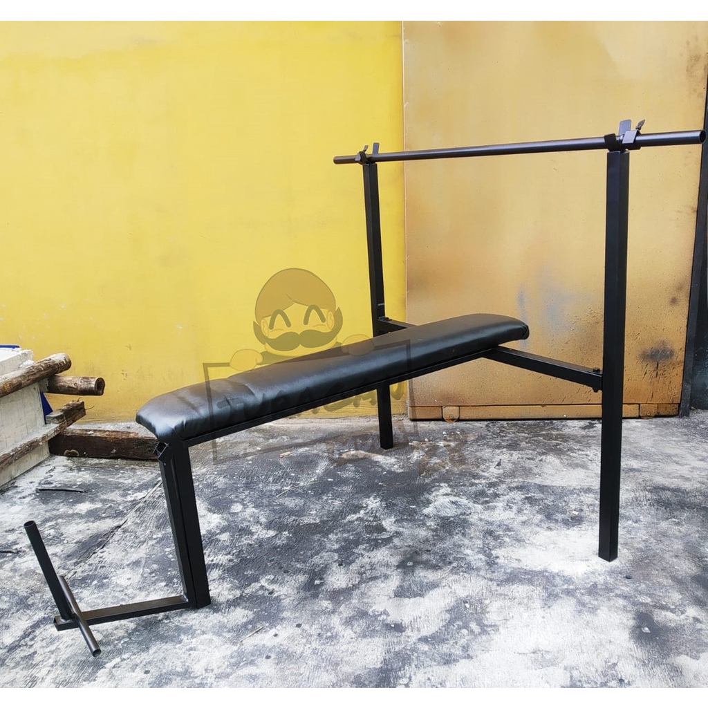 Jual Alat Gym 3 in 1 Bench Press, Leg Curl dan Sit Up Di Rumah Aja ...
