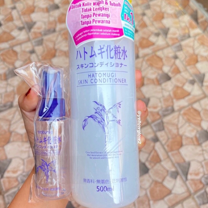 Jual Hatomugi skin conditioner 500 ml ori japan | Shopee Indonesia