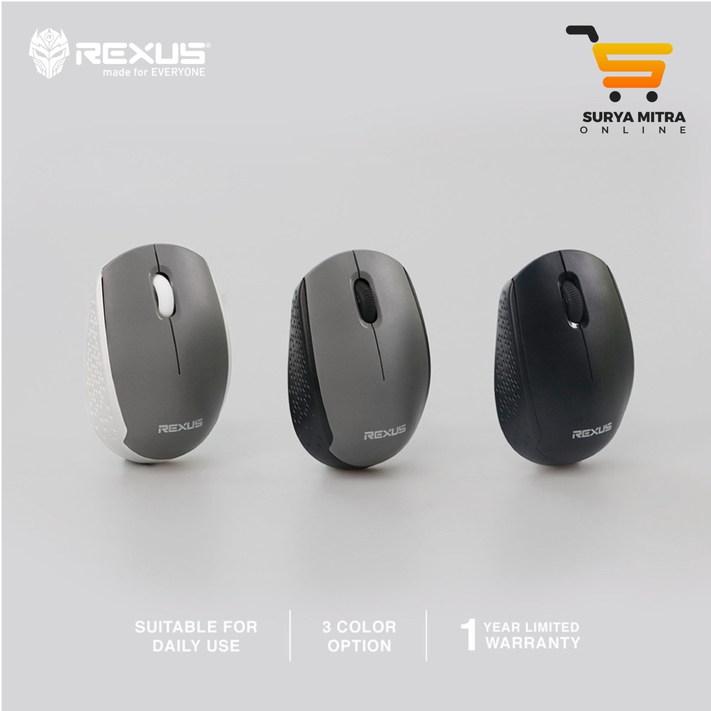 Jual Mouse Wireless Rexus Office Q30 Silent Mouse | Shopee Indonesia