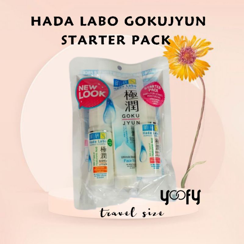 Jual HADALABO GOKUJYUN STARTER PACK / HADA LABO STARTER PACK / HADALABO ...