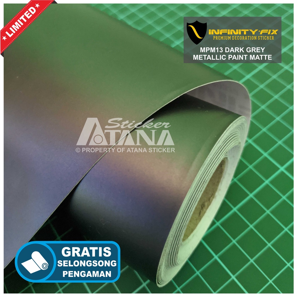 Jual Skotlet Dark Grey Metalik Doff Scotlet Infinity Abu Silver Tua ...