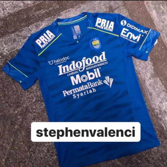 Jual Jersey Persib Bandung 2020 Original Player Issue Home | Shopee ...