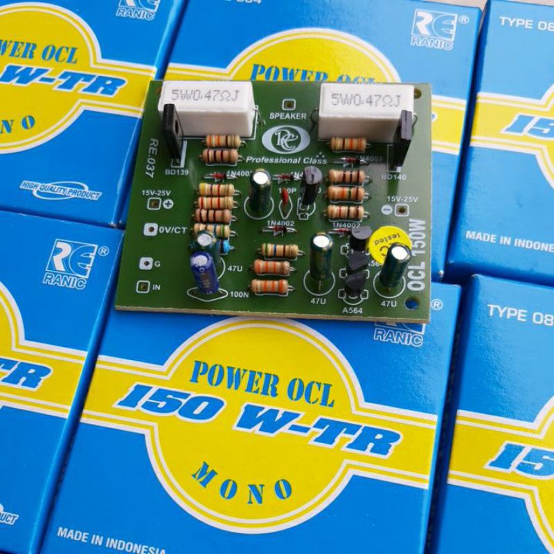 Jual POWER MONO OCL DRIVER MONO OCL 150W RANIC TYPE 084 | Shopee Indonesia