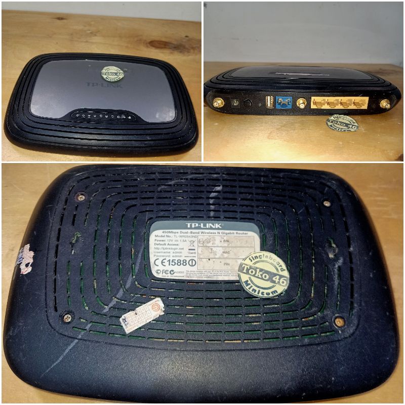 Jual TP-Link TpLink TL-WR2543ND TLWR2543ND DualBand Dual-Band 450M ...