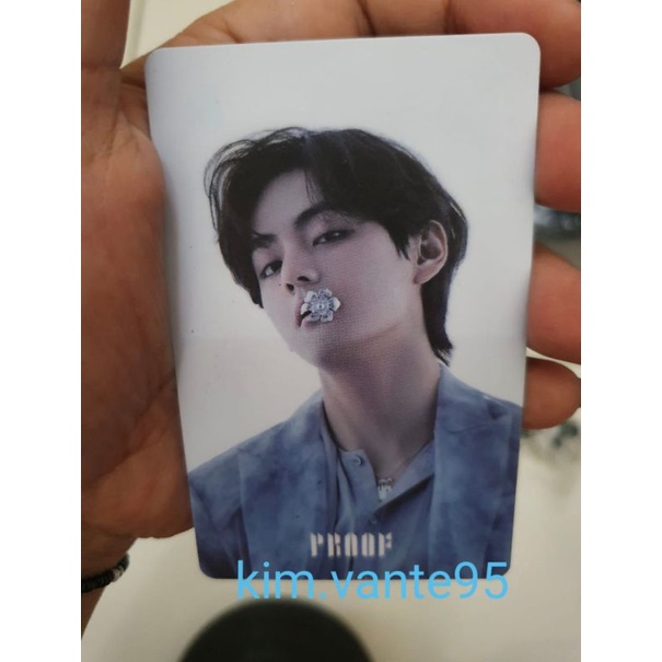 Jual PC LUCKY DRAW HYBE INSIGHT ALBUM PROOF BTS V TAEHYUNG | Shopee ...