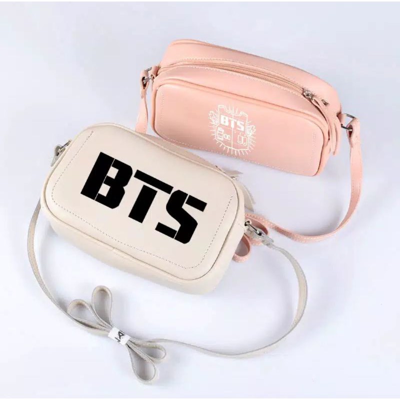 Jual KPOP BTS Sling bag / Tas Selemoang BTS | Shopee Indonesia