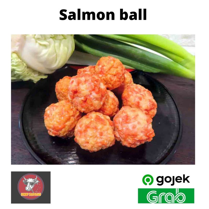 Jual Salmon Ball Cedea 500gr | Bakso Salmon Cedea | Frozen Food Bakso ...