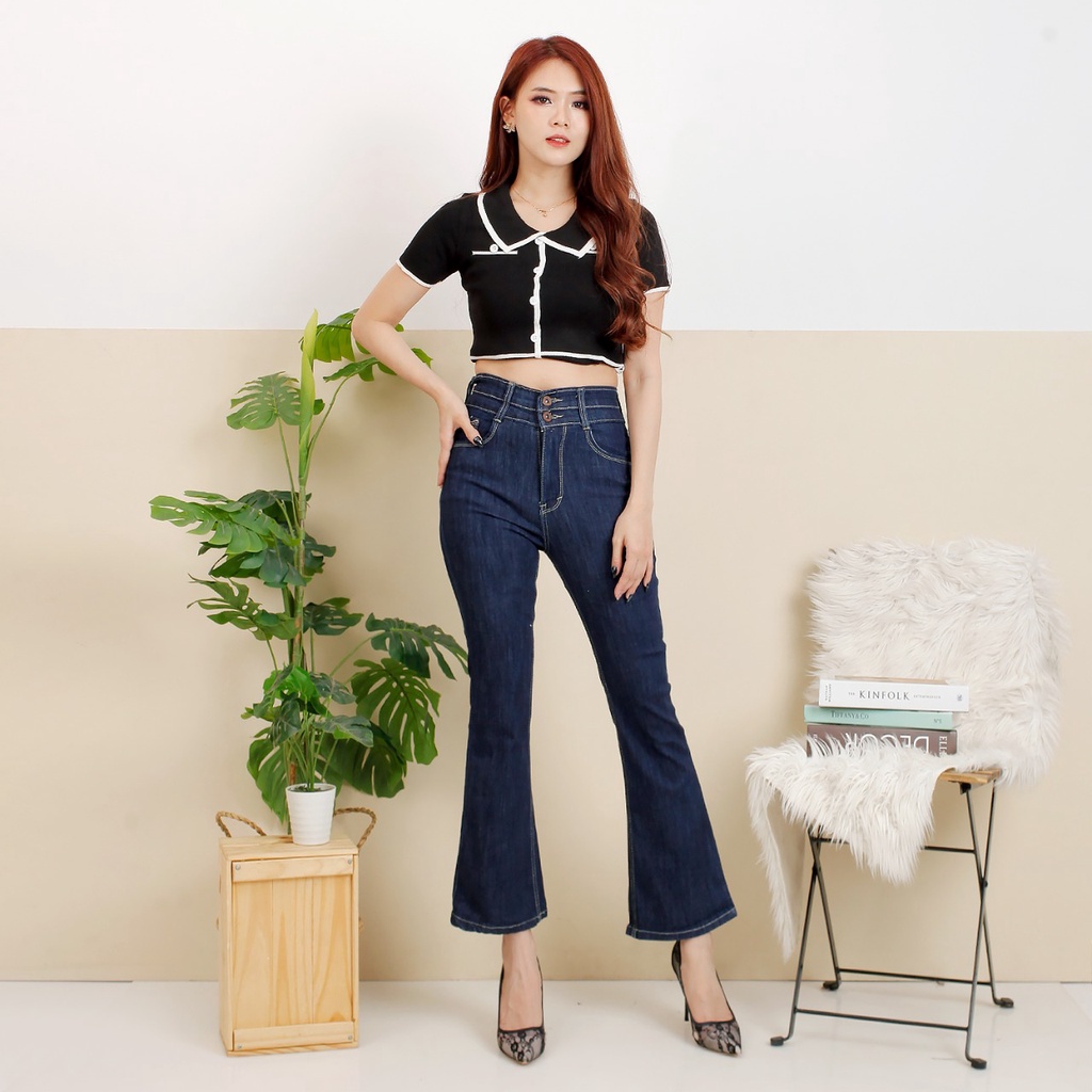 Jual Celana Cutbray Panjang Cutbray Jeans Jumbo Cutbray Denim DJ Jeans ...