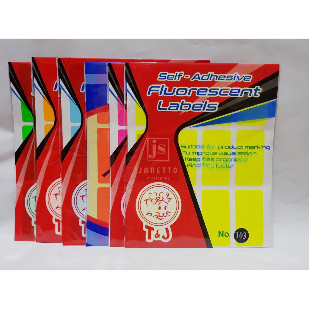 Jual Label Tom And Jerry Warna Fluorescent No 103 Shopee Indonesia