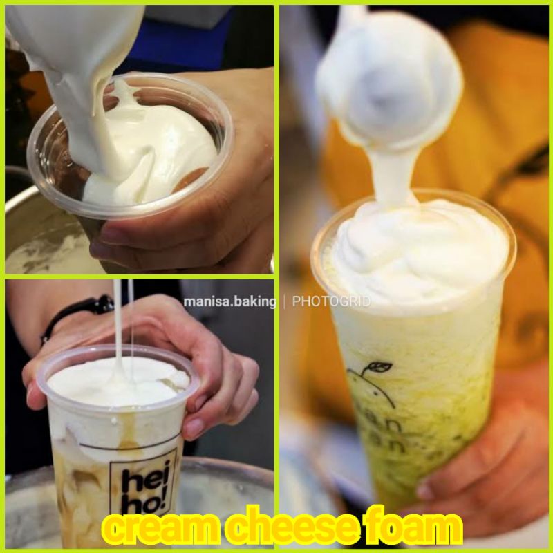 Jual cheese foam powder premium 250 gr topping minuman kekinian ...