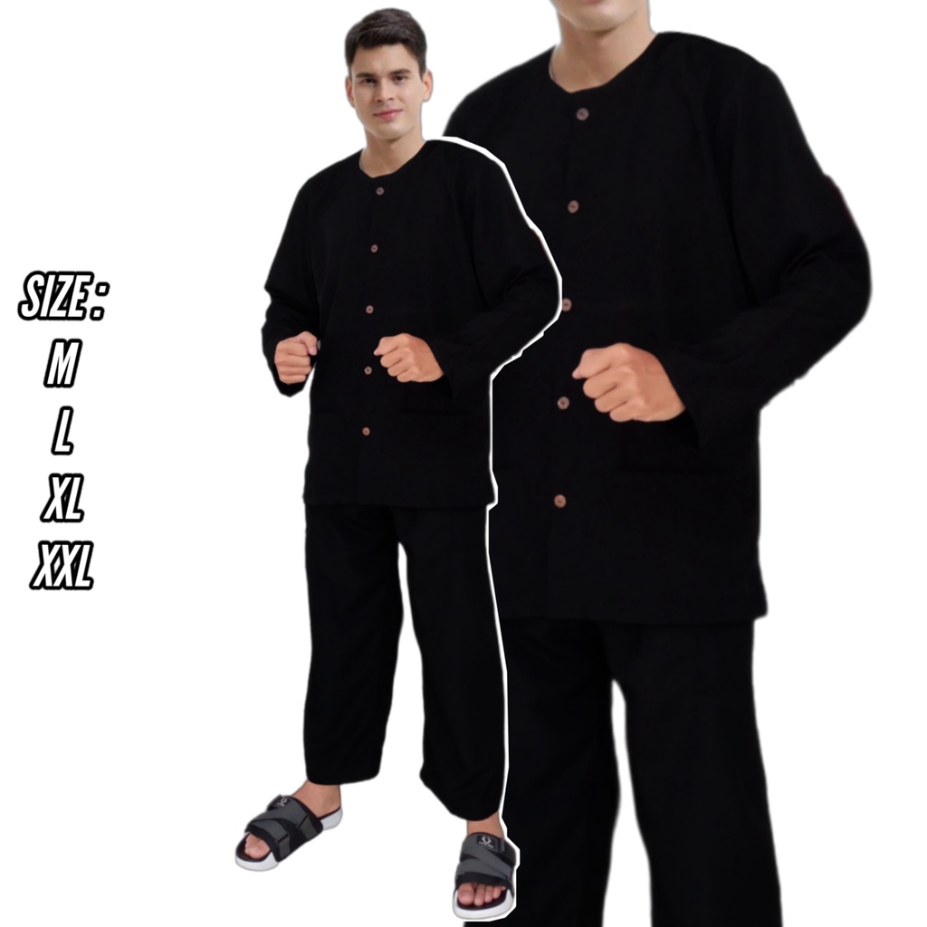Jual SETELAN BAJU PANGSI pria remaja dan dewasa premium/baju silat ...