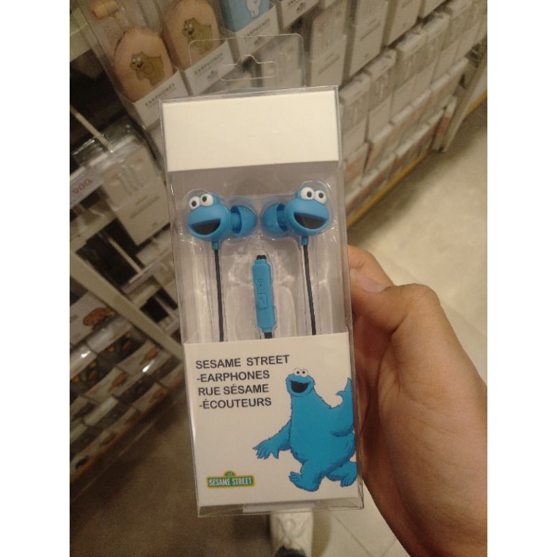 Jual Miniso Earphone Sesame street | Shopee Indonesia