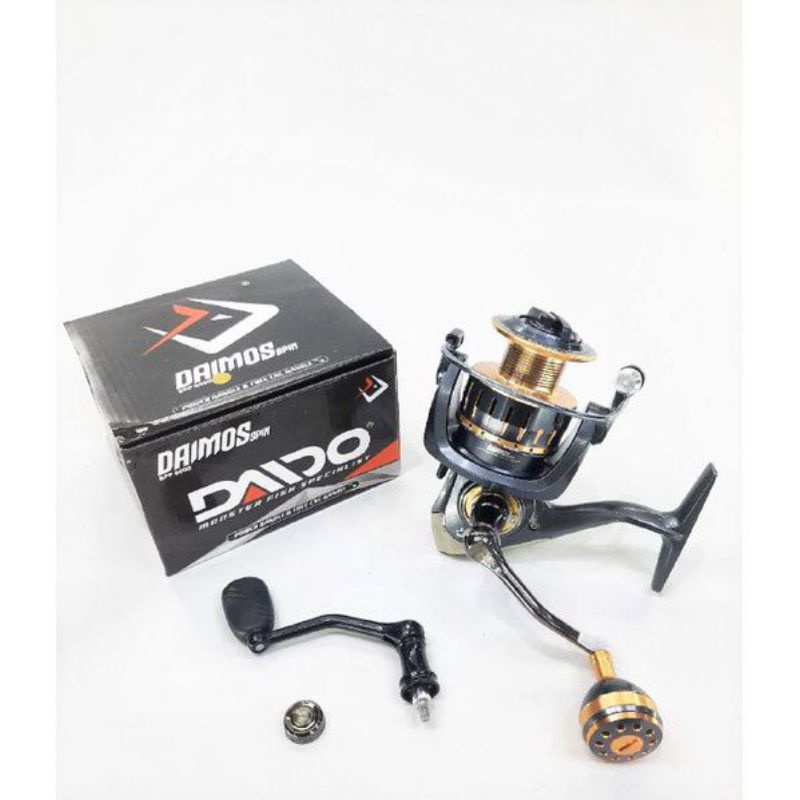 Jual DAIDO Power Handle Daimos Spin 4000 Reel Pancing Spinning 12+1 ...