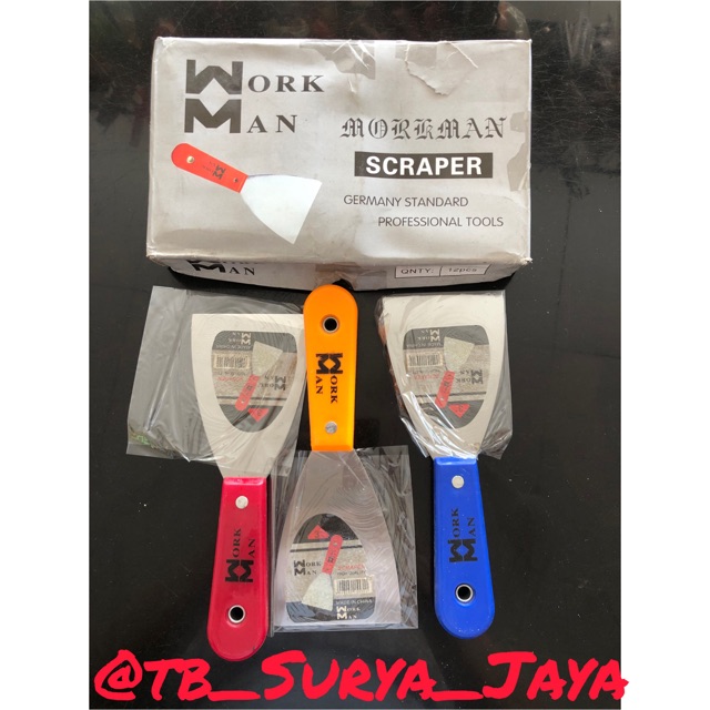 Jual kAPE | SCRAPPER GAGANG PVC | PLASTIK WORKMAN 3” | Shopee Indonesia