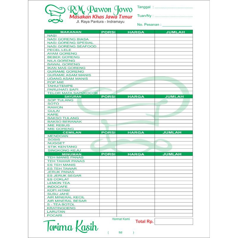 Jual Cetak Nota 3 Play ukuran F4, (21,6 x 33cm), | Shopee Indonesia