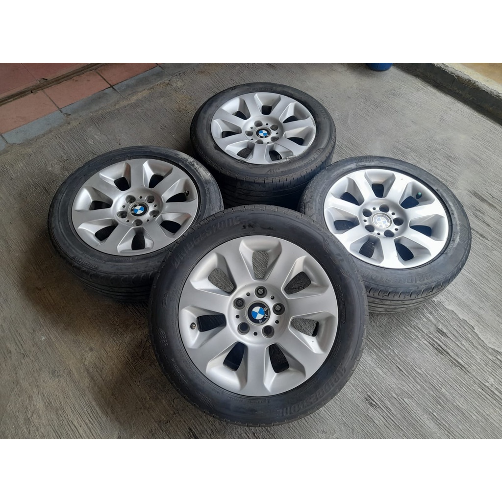 Jual Velg Bekas Ring 16 Ori Bmw Pcd 5x120 Silver | Shopee Indonesia