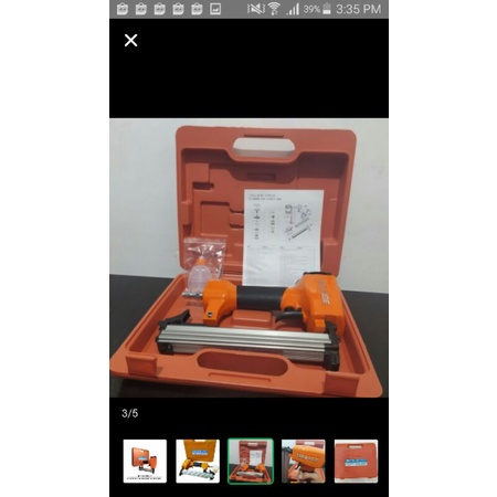Jual Mesin paku staples 1022j Orange/Mesin Air Nailer Staples 1022j ...