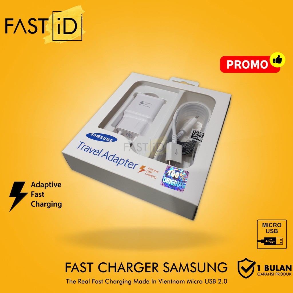 Jual Charger SAMSUNG Fast Charging Micro USB | Shopee Indonesia