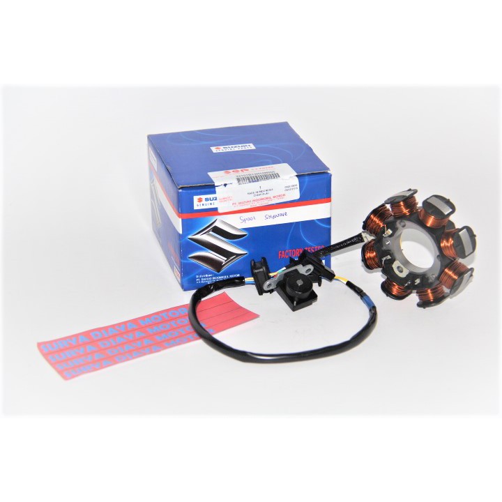 Jual spul spull stator spol spool spin 125 atau skywave original ...