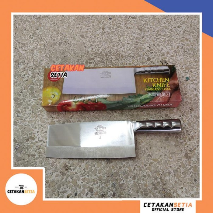 Jual Golok DIAMOND No.3 | Golok Daging Full Stanlies | Shopee Indonesia