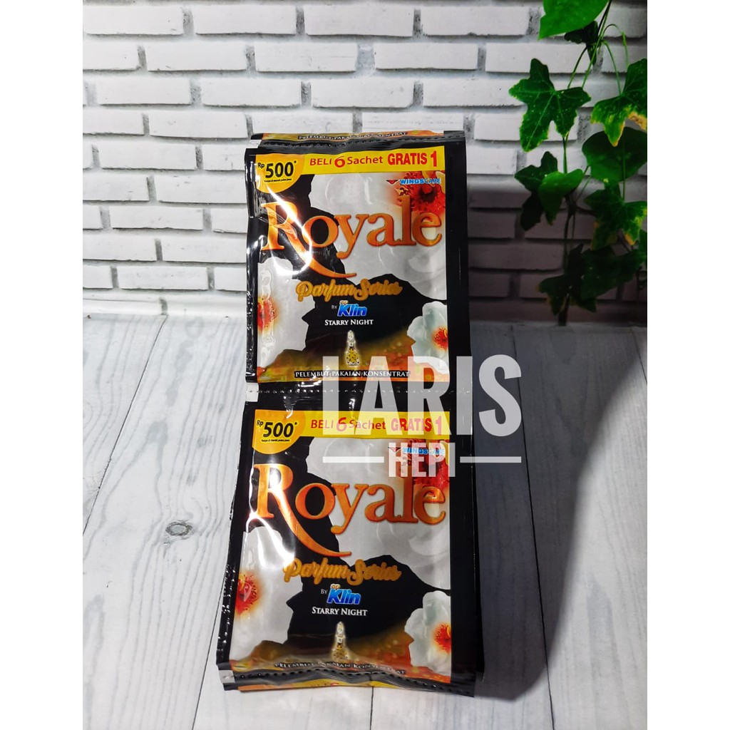 Jual Pewangi Royale Wings Sachet @13ml x 12 sachet | Shopee Indonesia
