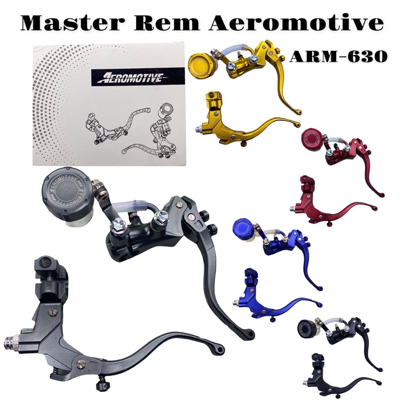 Jual Master Rem Aeromotive ARM-630 Garuda SET Kopling Rem Belakang Full ...